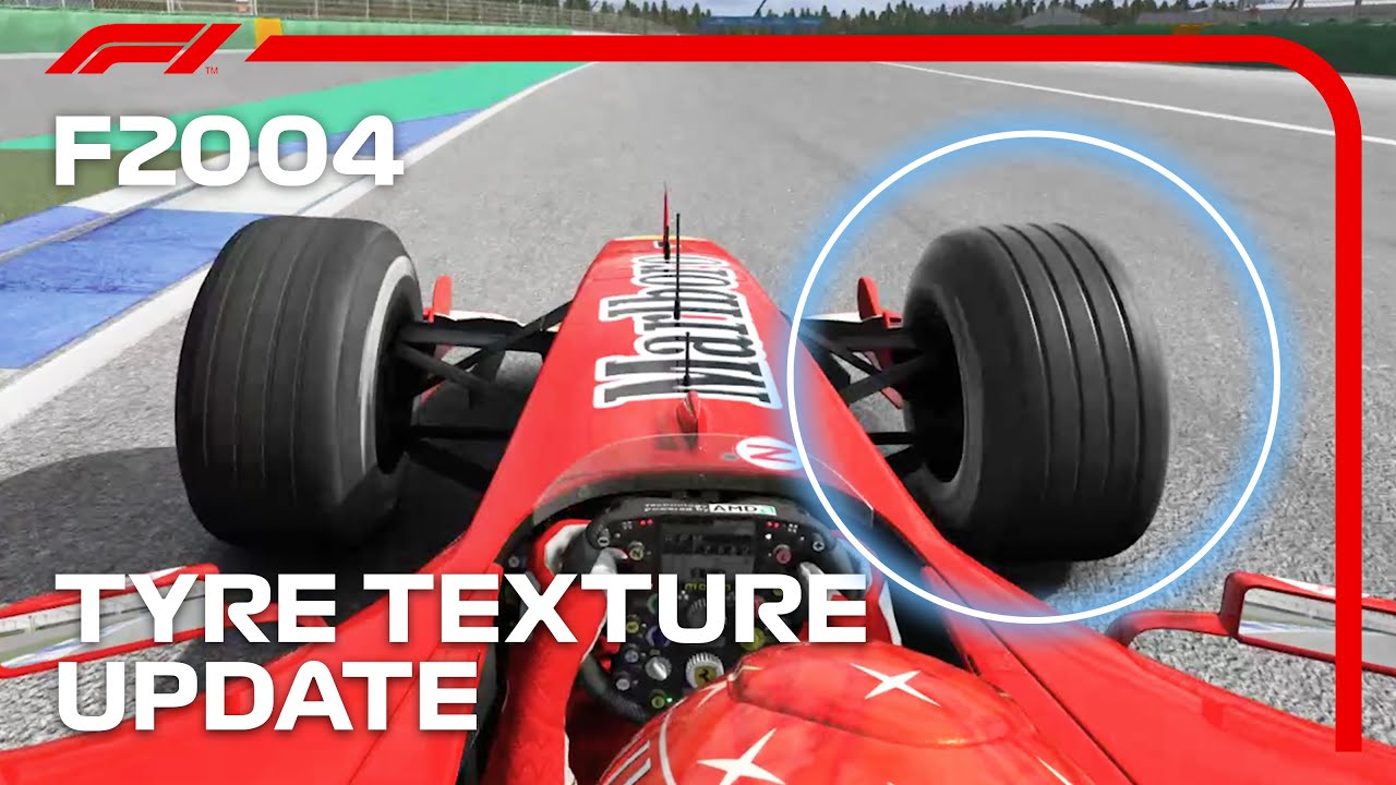 F2004 Modding - Accurate Tyre Grooves and Texture | Assetto Corsa - YouTube
