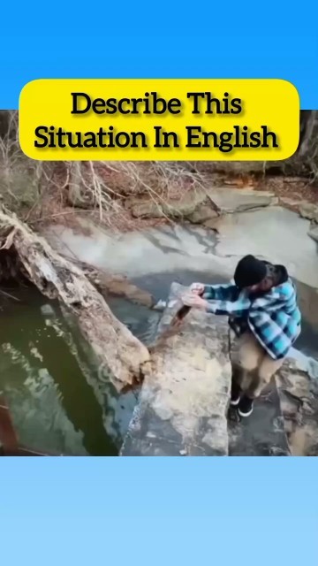 describe this situation ine English - YouTube