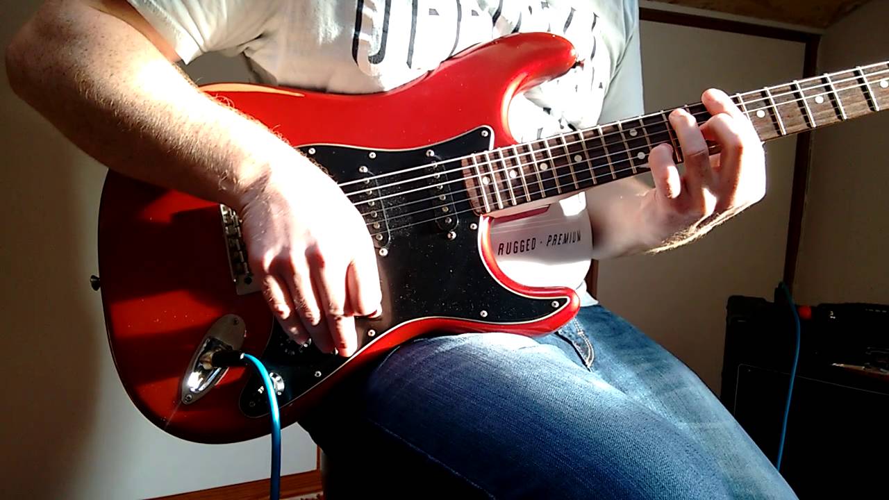 David Barfuss HSS Strat Set Clean - YouTube