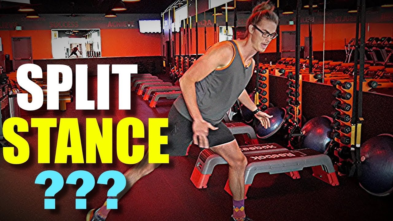 Best Way To Do A Split Stance? - YouTube