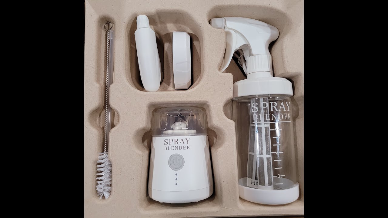 Spray Blender Unboxing - YouTube