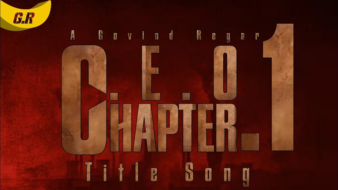 CEO Chapter 1 | Title Song | A Govind Regar - YouTube