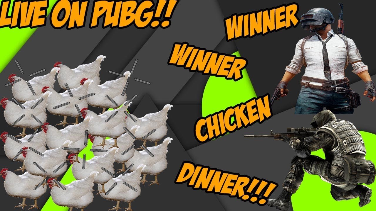 PUBG | WINNER WINNER CHICKEN DINNER| LETS SEE HOW MANY WINS WE CAN GET ...