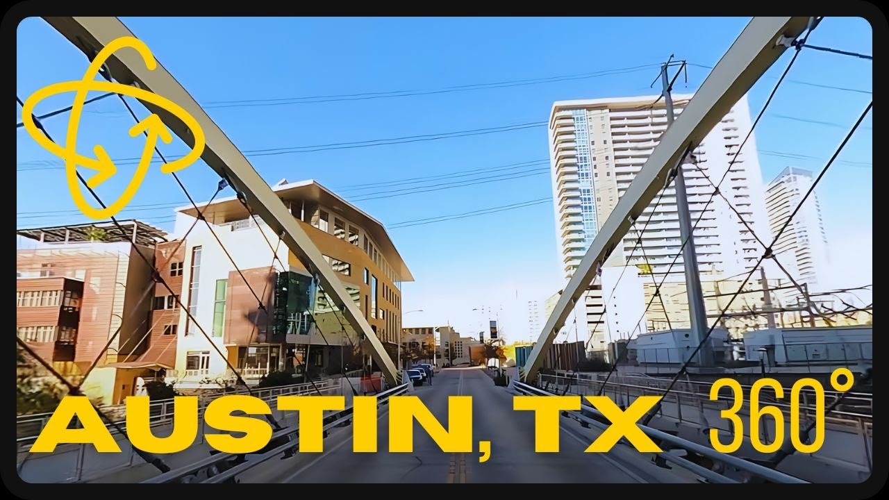AUSTIN, TX in 360/VR: Christmas Day street cruising on a Honda Ruckus ...