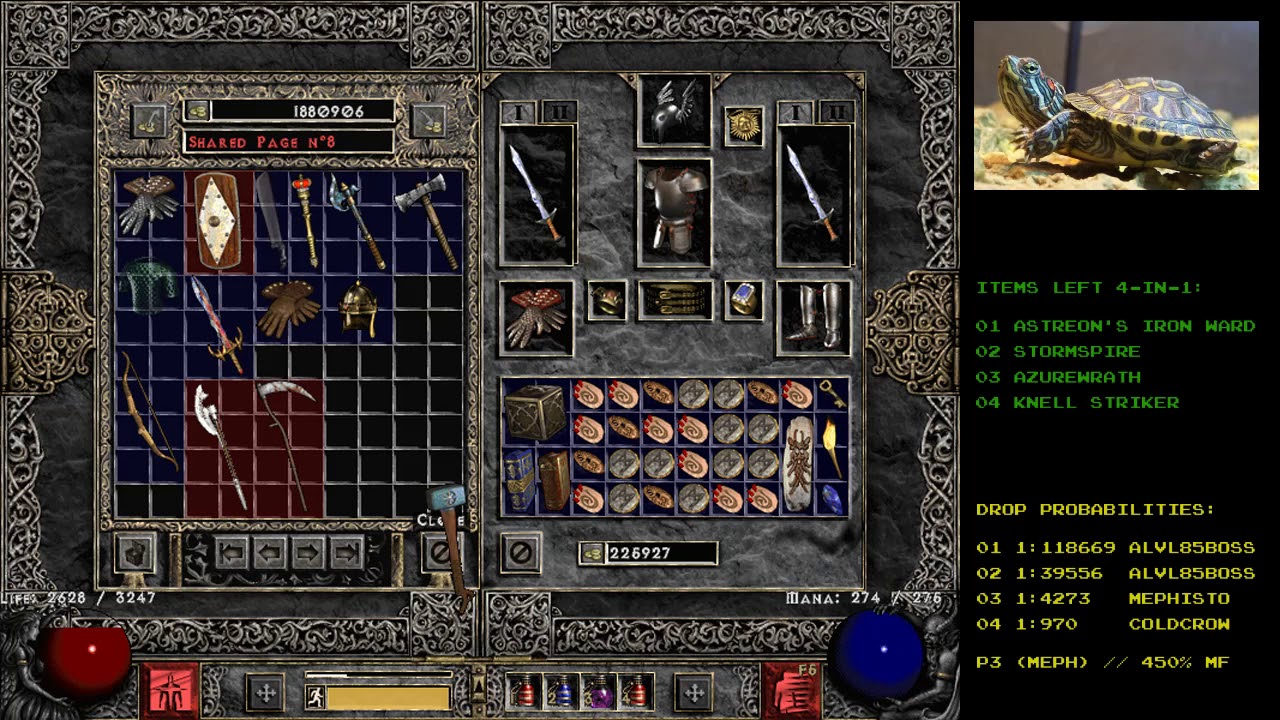 Diablo 2 - Griffon's Eye Drop - Holy Grail (Single Player / Plugy ...