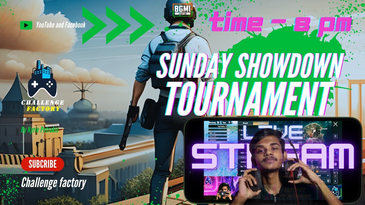 LIVE STREAM | SUNDAY SHOWDOWN TOURNAMENT || MAP- VIKENDI || 17 NOV | AT ...