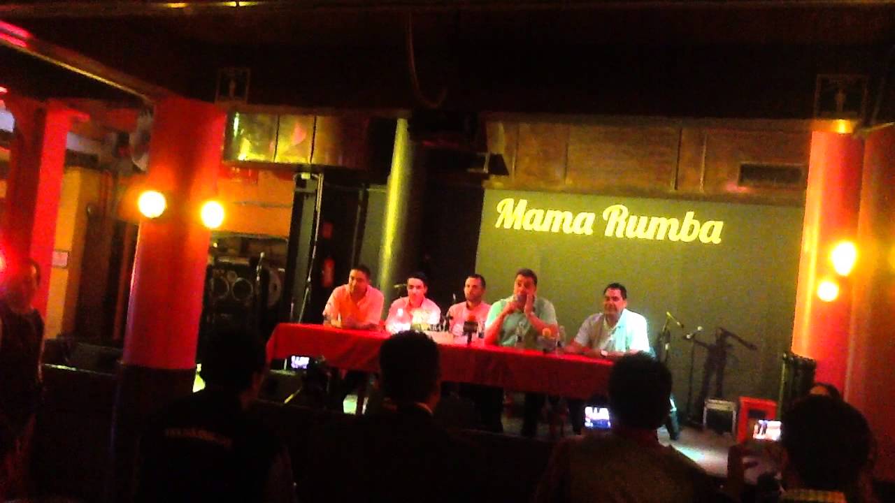 Conferencia de prensa GRUPO CANEO en Mama Rumba Roma 2 Julio 2015 5 de ...
