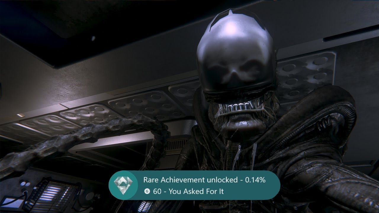 The RAREST achievement in Alien isolation! No death run - YouTube