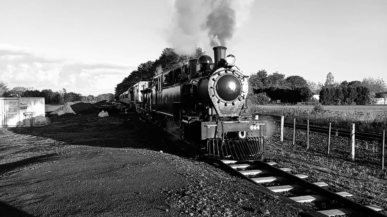 Ww644's First Mainline Excursion - The Waikato Steam Wanderer - YouTube