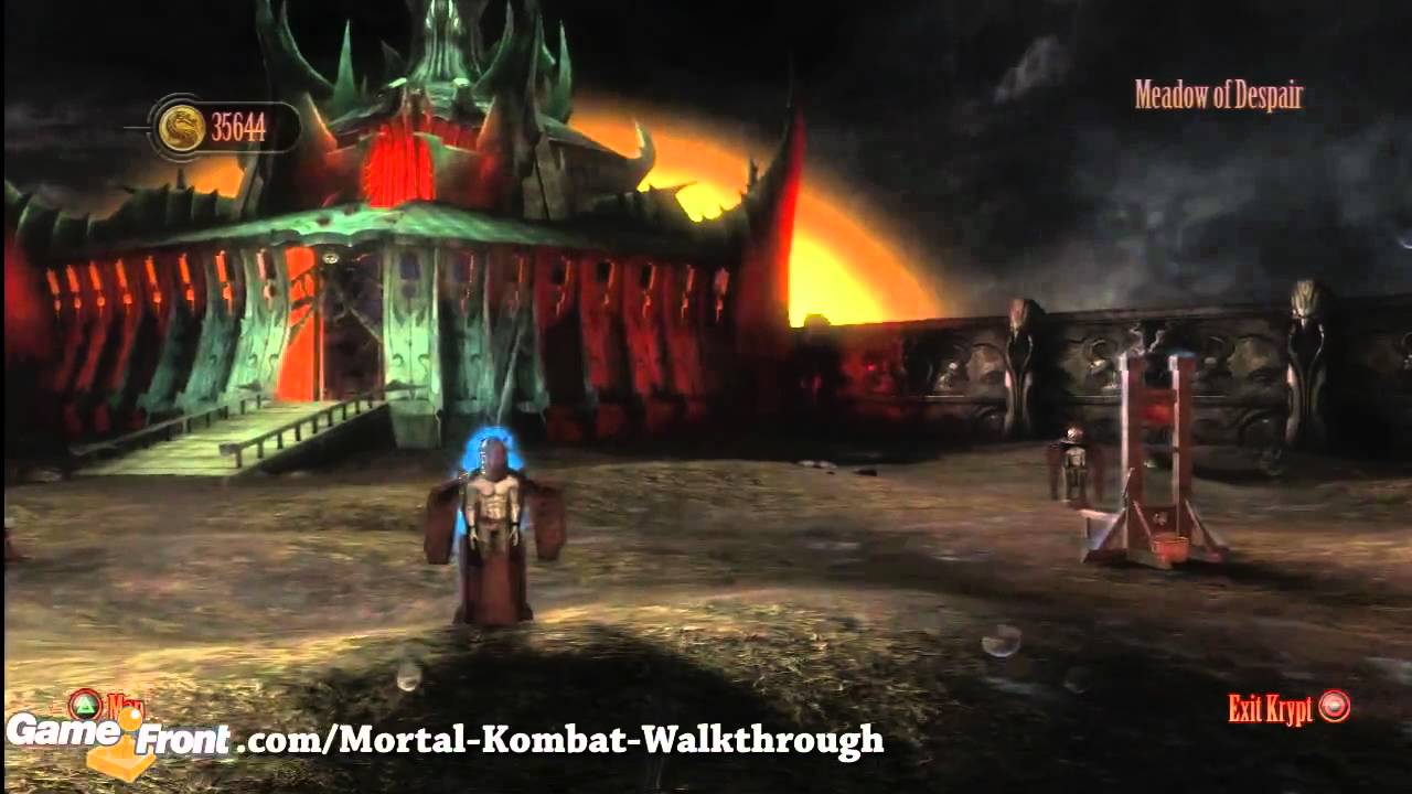 Mortal Kombat - Krypt Guide - 2nd Fatality - Sub-Zero (MD 51) - YouTube