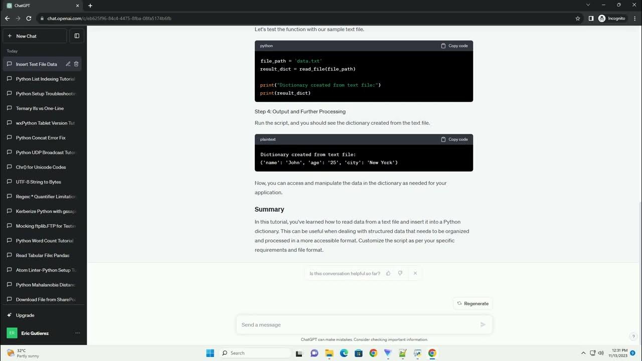 How To Insert Text File Data Into A Python Dictionary YouTube how-to-insert-text-file-data-into-a-python-dictionary-youtube