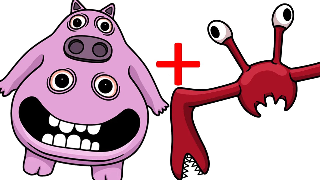 Chef Pigster + CRABZILLA = PigZILLA | Garten of banban animation # ...