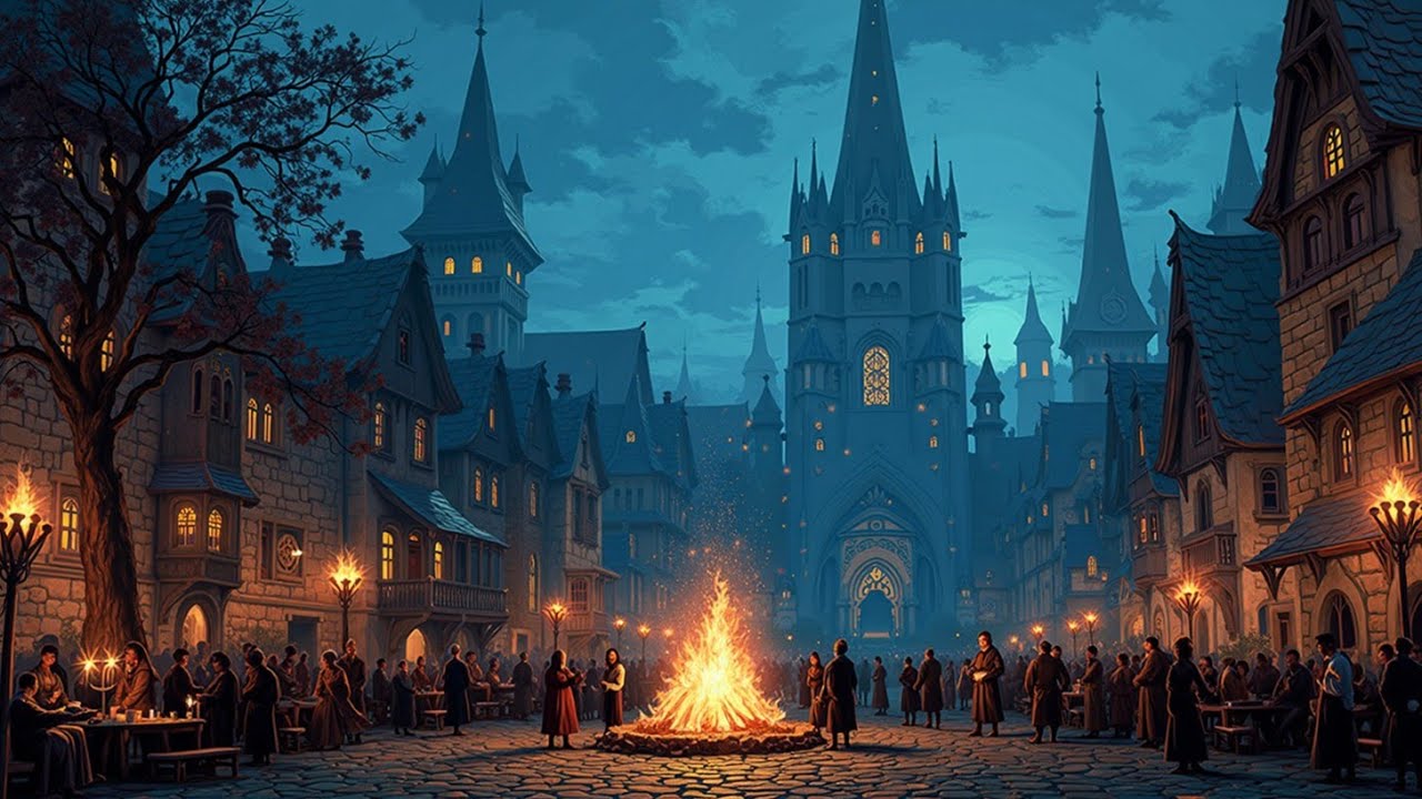 Epic Medieval Music for Fantasy Village Nights & Bonfire Gathering ...