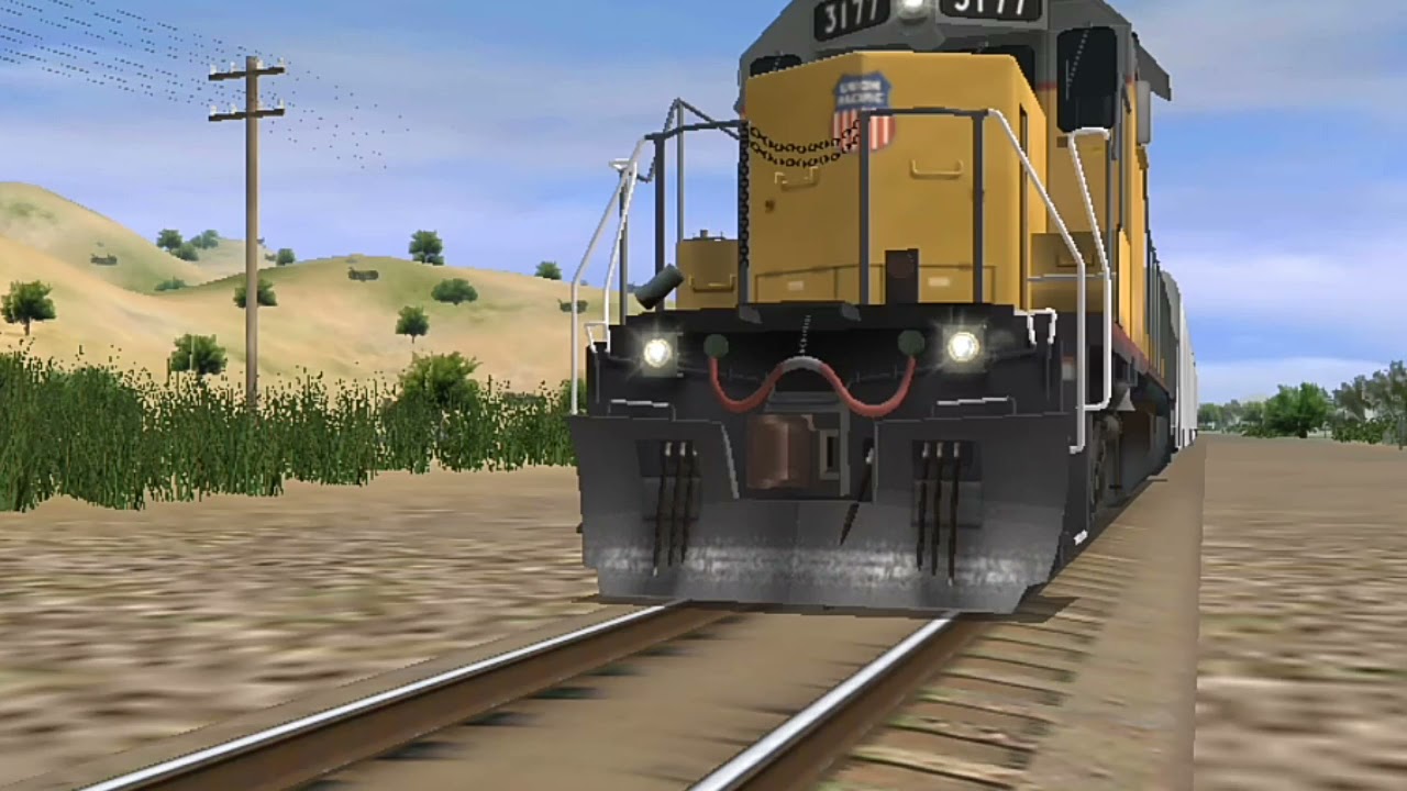 Unstoppable(2010) - 777 Crossing 2002 - Trainz Simulator - YouTube