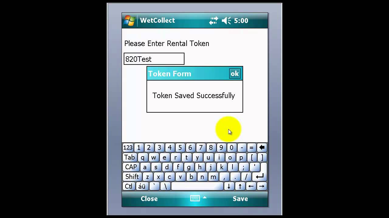 Using the WetCollect Rental Token - YouTube