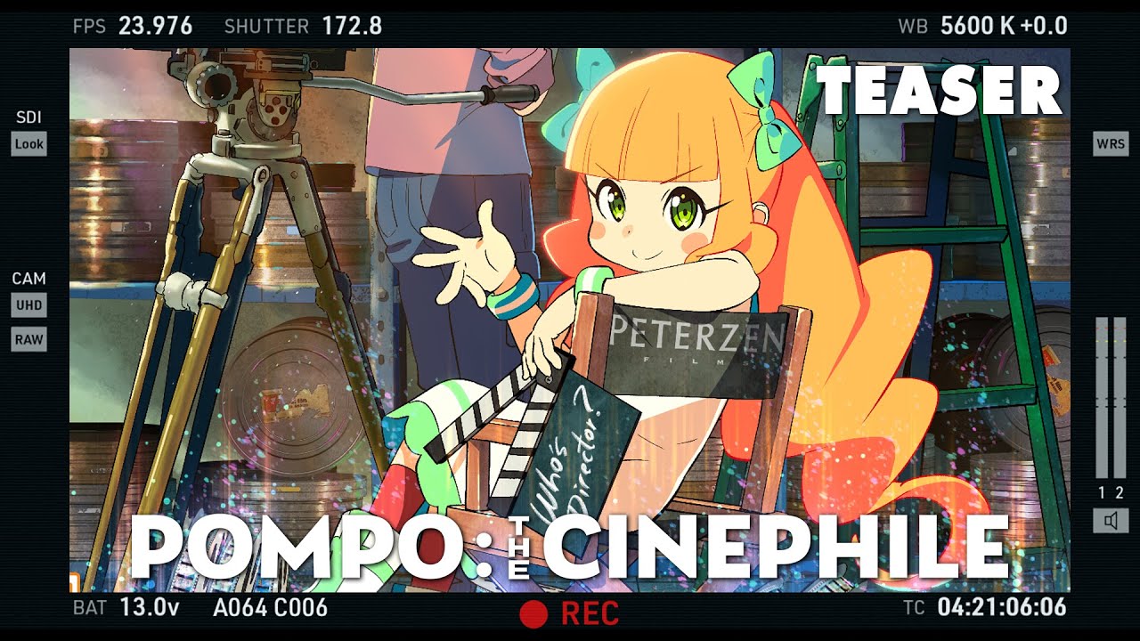Pompo: The Cinephilé | Teaser | Anime Film | Deutsch 2022 - YouTube