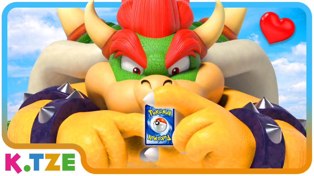 What's Bowser's Favorite Pokemon Card? 😳😂 Super Mario Odyssey Story ...