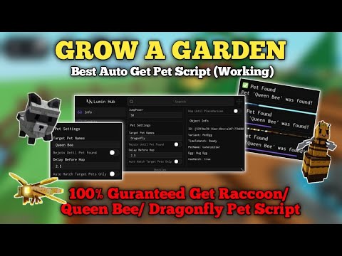 Grow A Garden Script - How To Get Guaranteed All Divine Pets - 100% ...