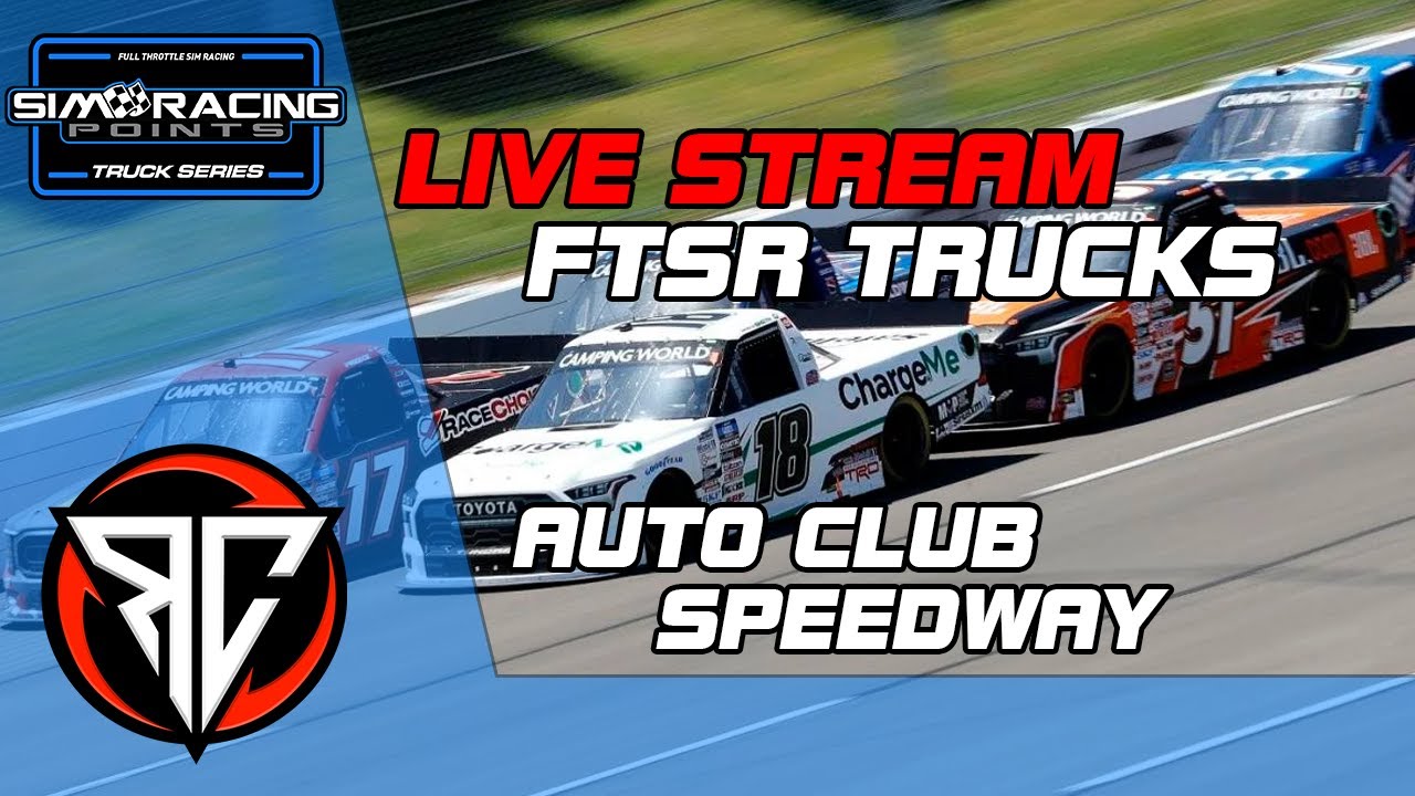 League Racing | FTSR | Trucks @ Auto Club | 07-24-24 - YouTube