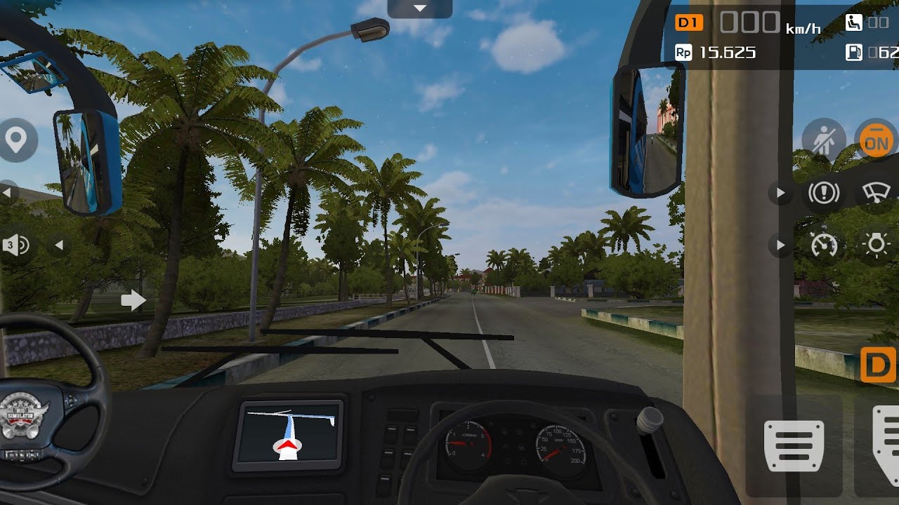 Extreme Uphill Map Mercedes Truck Drive- Bus Simulator Indonesia ...