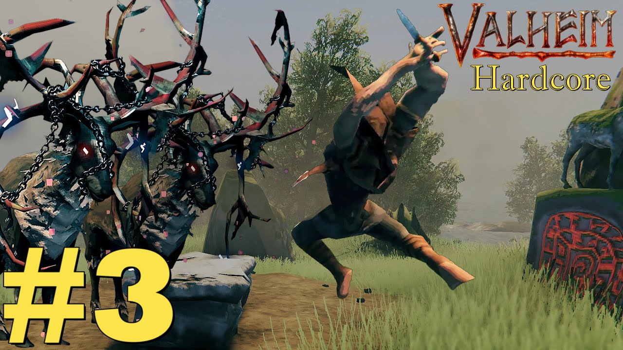 Valheim Hardcore l Epic Eikthyr Duo Showdown! 🗡⚡ - YouTube