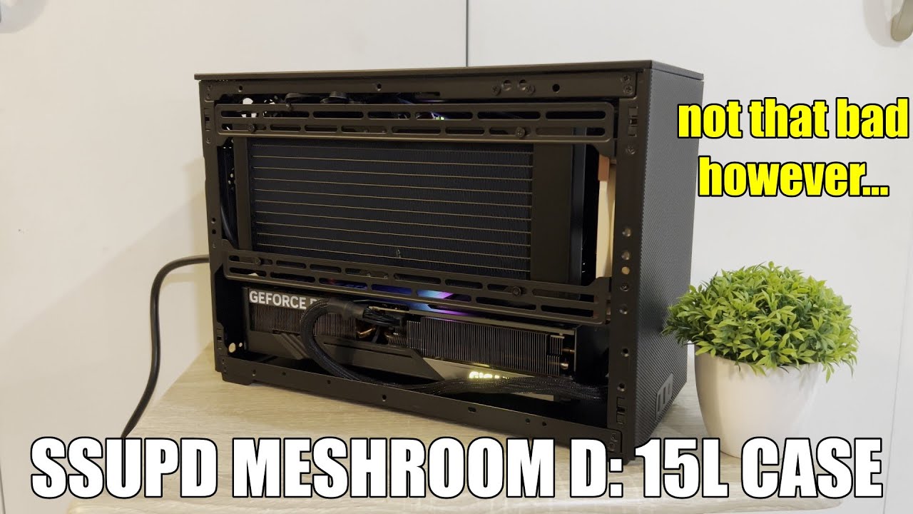 SSUPD Meshroom D | A 15L SFF ITX Build | Thermal benchmarks - YouTube