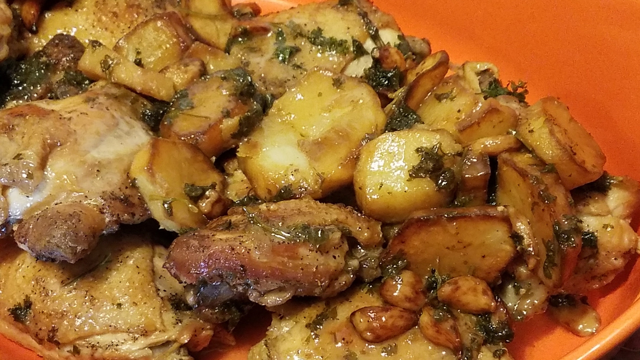 POLLO AL AJILLO - YouTube