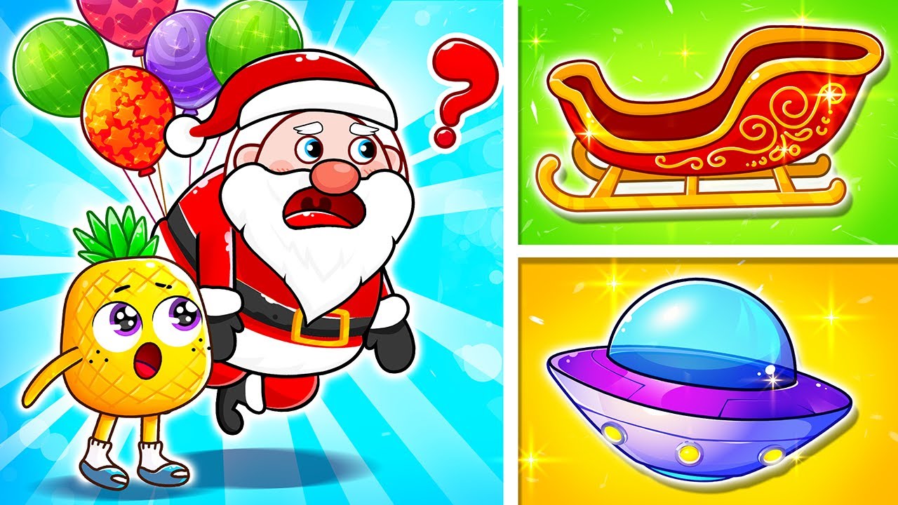 HO HO HO Song! Santa Needs Help At Christmas | Where Is Santa's Sleigh ...