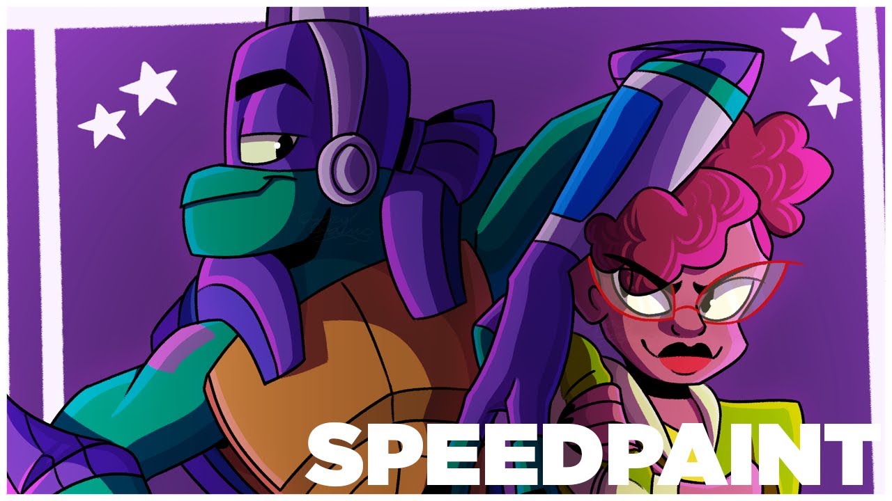 Mystic Manics | ROTTMNT SPEEDPAINT - YouTube