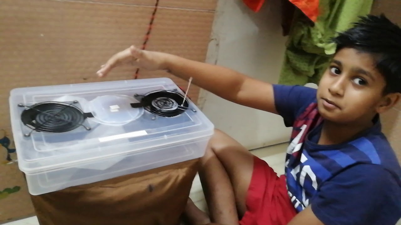 DIY Air Purifier out of old CPU fan or smps fans - YouTube