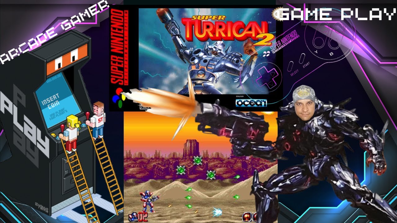 SUPER TURRICAN 2 (1995) (SNES) GAME PLAY - YouTube