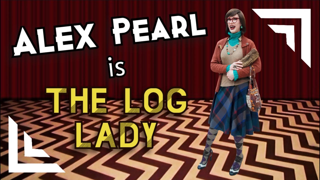 Alex Pearl appears as the Log Lady for the LA screening of the film "I ...