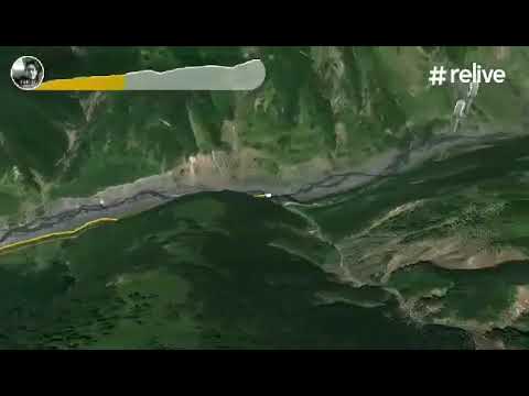 Qax rayonu Saribaş kəndinə gedən yol.