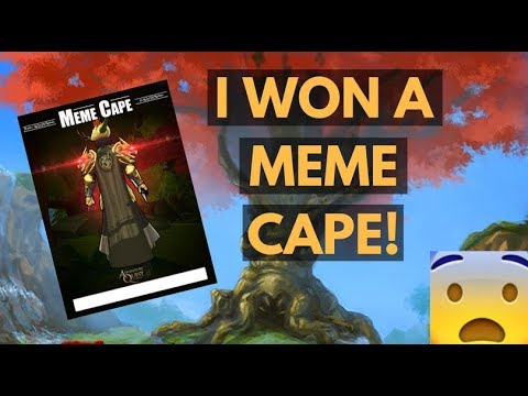 I Won The New MEME CAPE! | AQ3D - YouTube