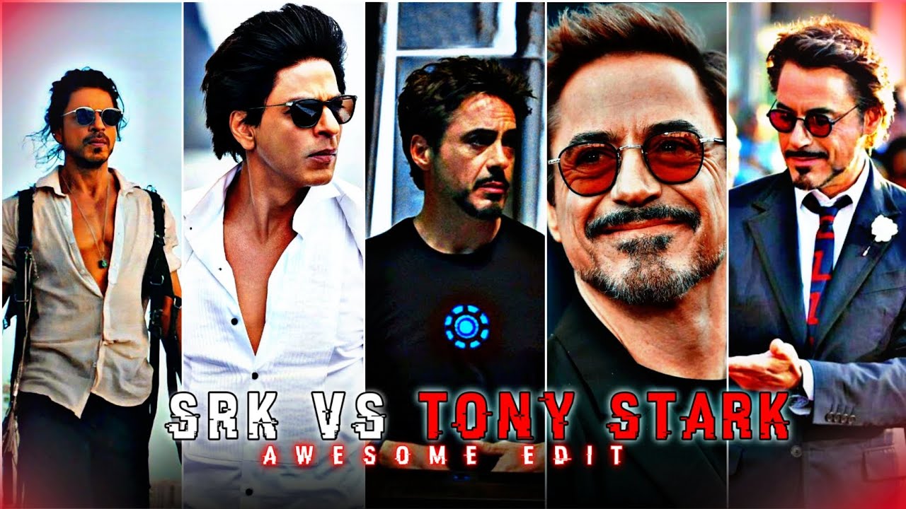 SRK Vs Tony Stark edit Status 🥵🥵 | Iron man Edit 🥵🥵 #marvel #srk - YouTube