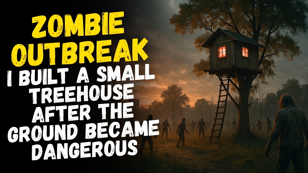 ZOMBIE OUTBREAK: I Built a Small Treehouse After the Ground Became ...