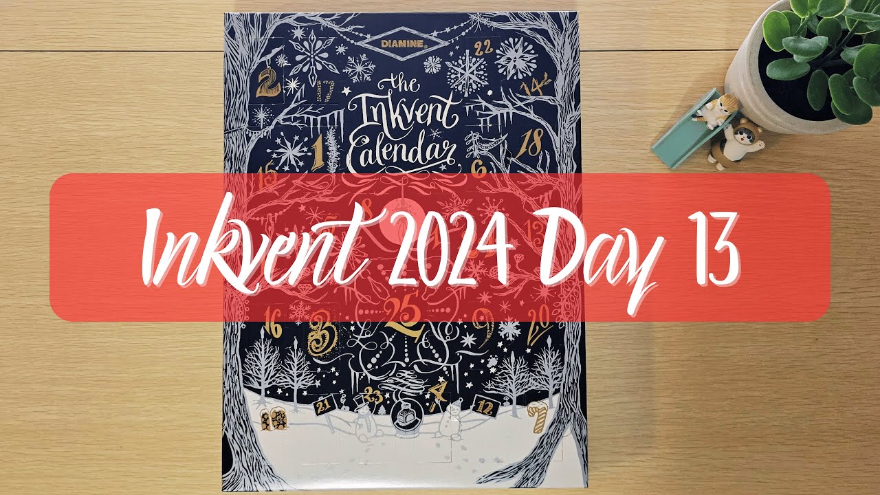 Inkvent 2024 Day 13 - YouTube