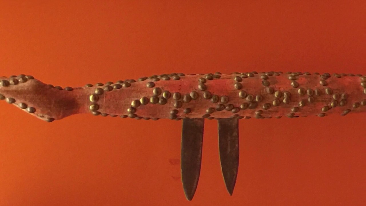 Native American Gunstock War Club Collection - YouTube