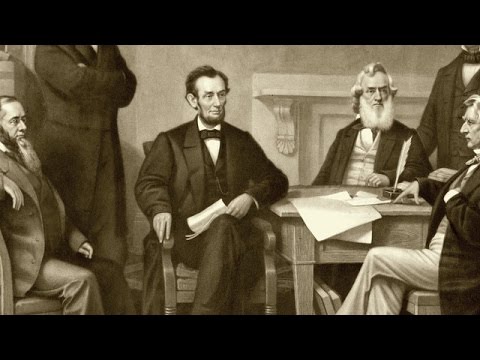 Abraham Lincoln Signing The Emancipation Proclamation