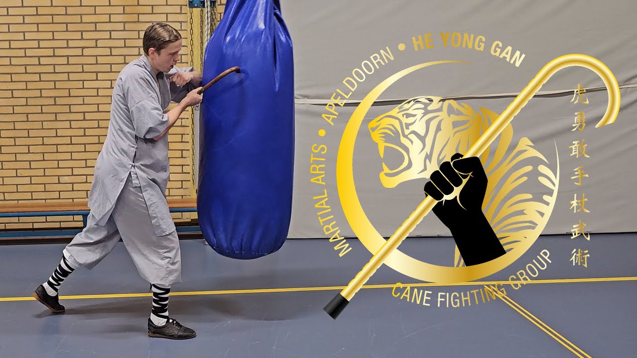 Cane Fighting: Strike - Hit - Hook - Hit Combination | Martial Arts ...