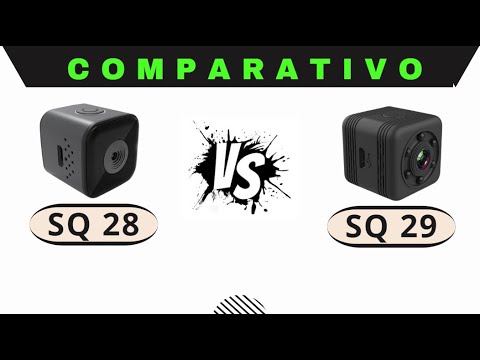 SQ28 ou SQ29 qual é melhor? (COMPARATIVO DE CÂMERAS) Mini Câmera ESPIÃ ...