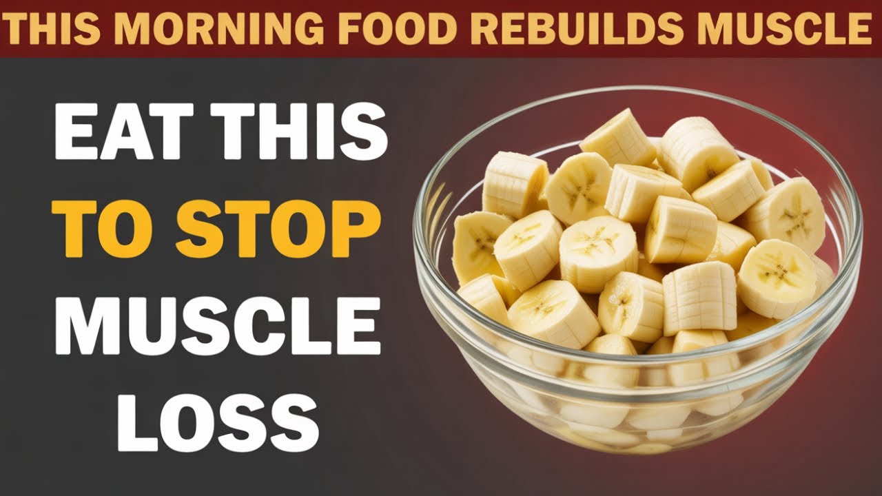 Over 60 Eat THIS Every Morning to STOP Muscle Loss Instantly! 💪 - YouTube