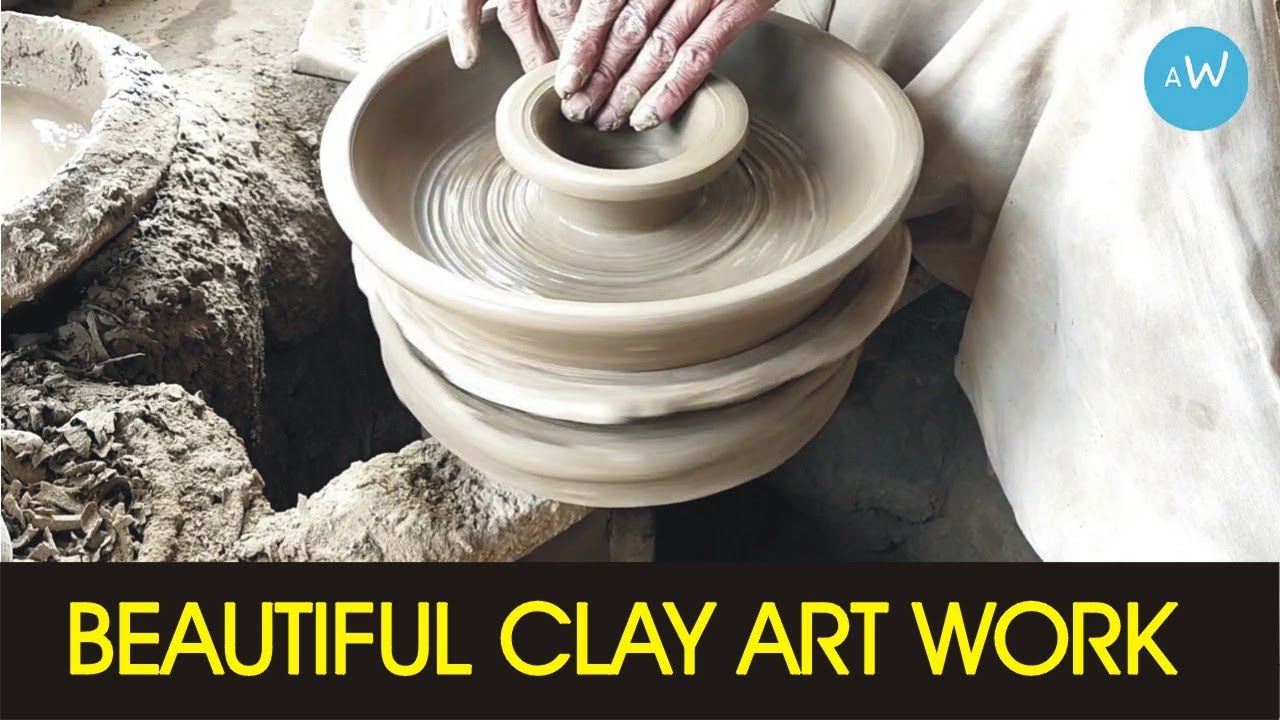 Beautiful Clay Art Work | Beautiful Clay Pot | Talented People | Unique ...
