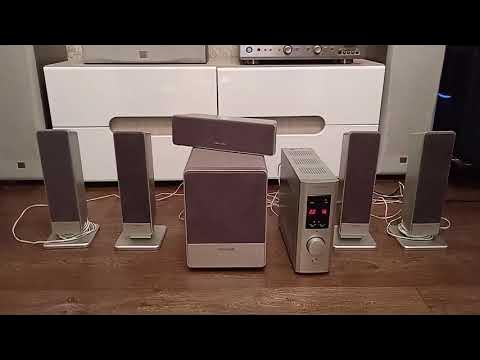 Обзор колонок системы 5.1 Microlab A-6661 - YouTube