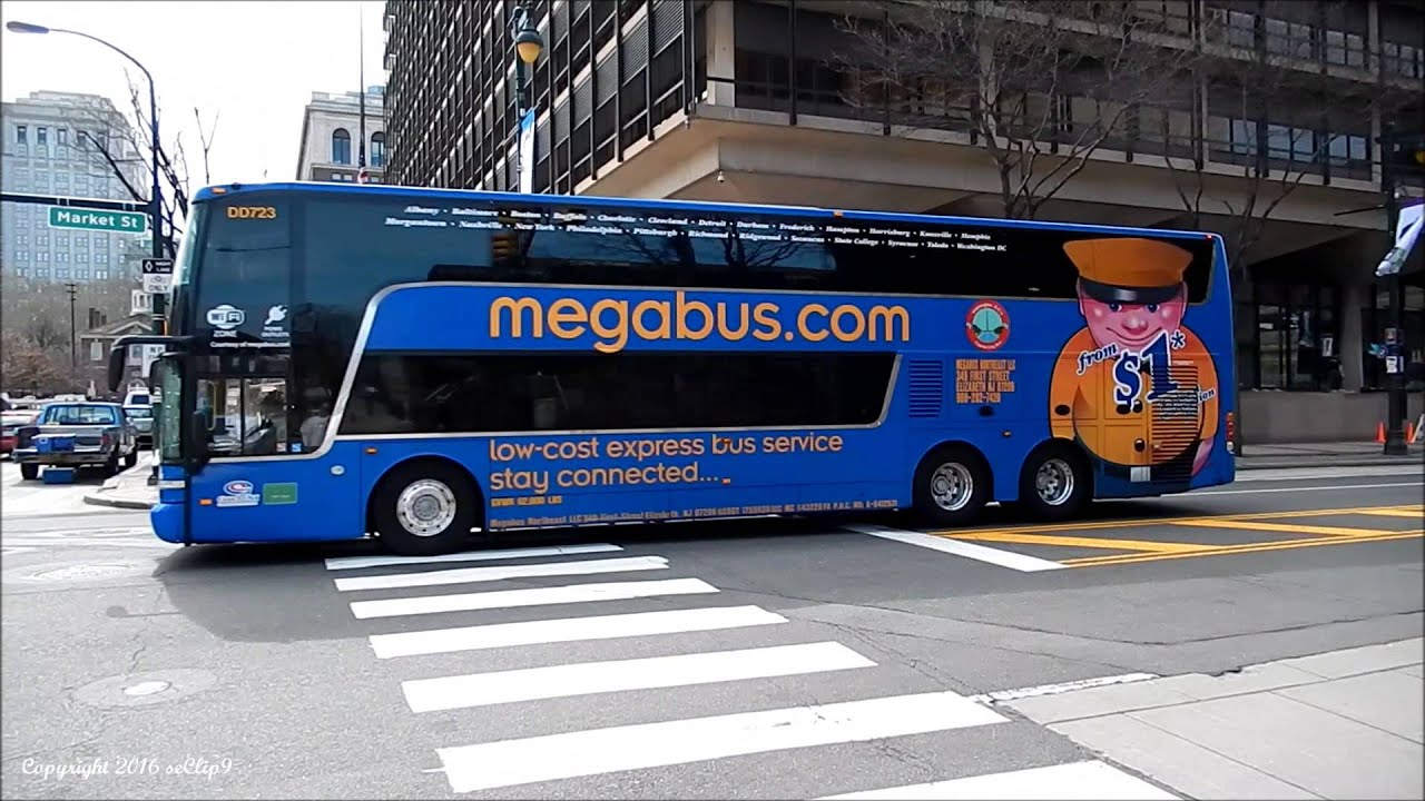 MEGABUS 2012-2014 Van Hool TD925 #DD856 and #DD723 3-12-2016 - YouTube