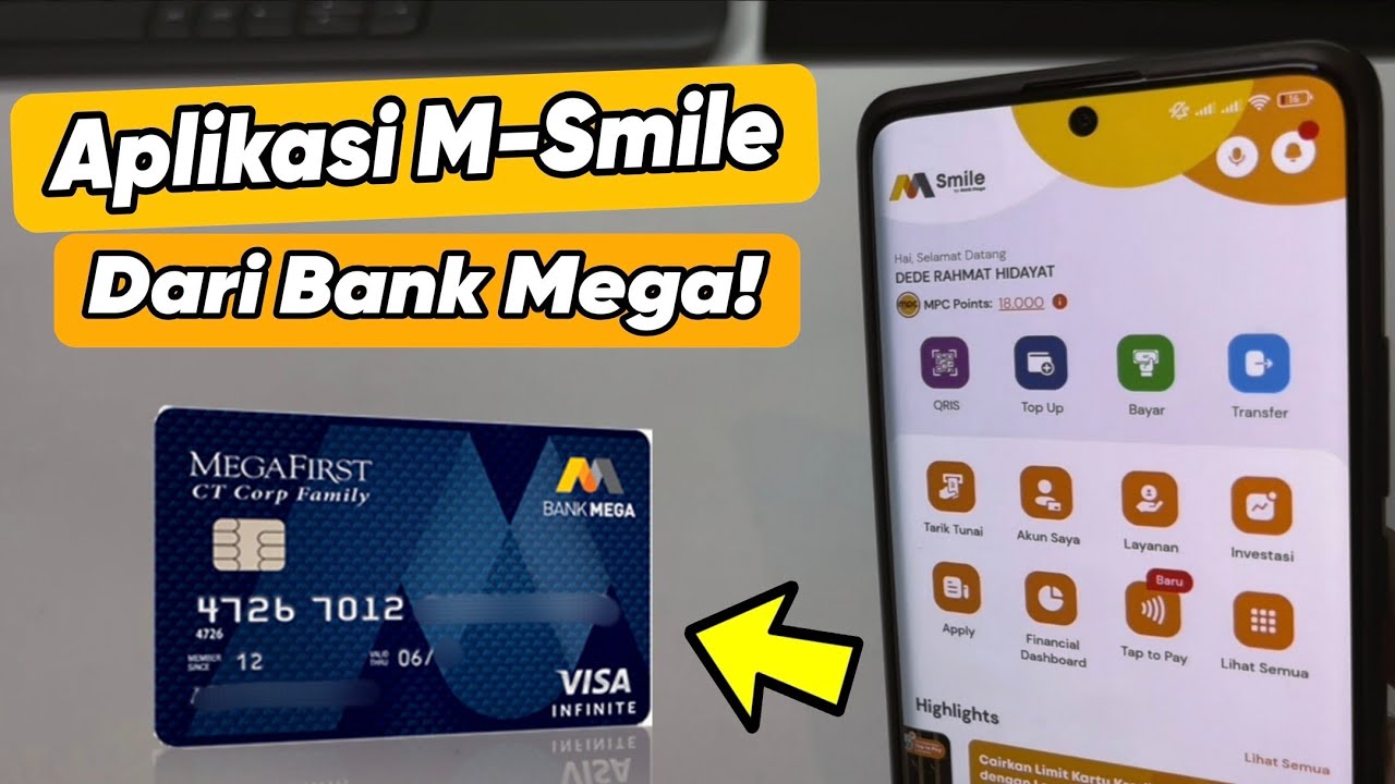 Review M-Smile Bank Mega | Gratis Transfer Tanpa Batas! - YouTube