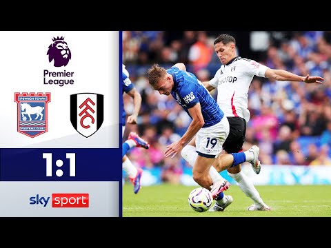 Erster Punkt für Ipswich! | Ipswich Town F.C. - FC Fulham | Highlights - Premier League 2024/25