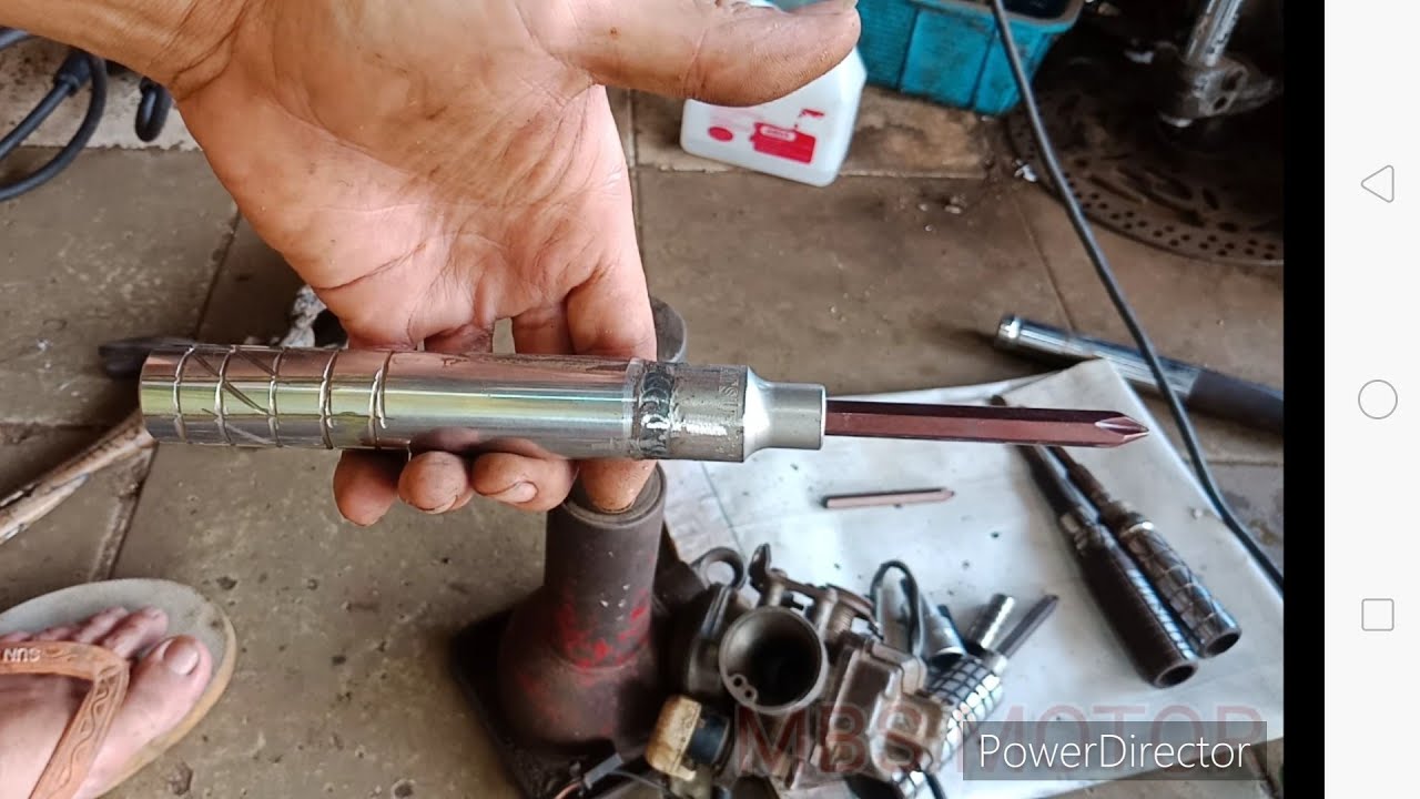 cara membuat obeng bunga yang bisa pakai seumur hidup - YouTube