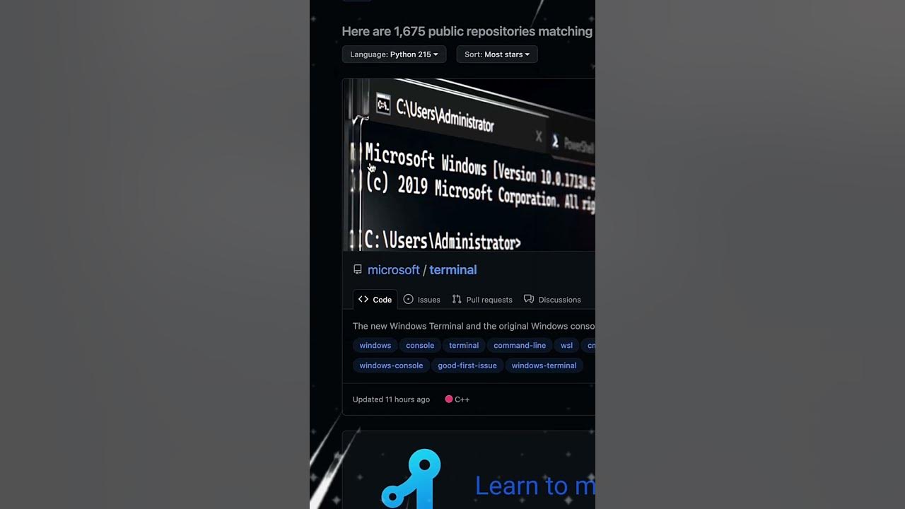 Star Open Source here 🚀📚👩‍💻 #tech #technical#reels #softwaredeveloper #softwareengineer #college ...