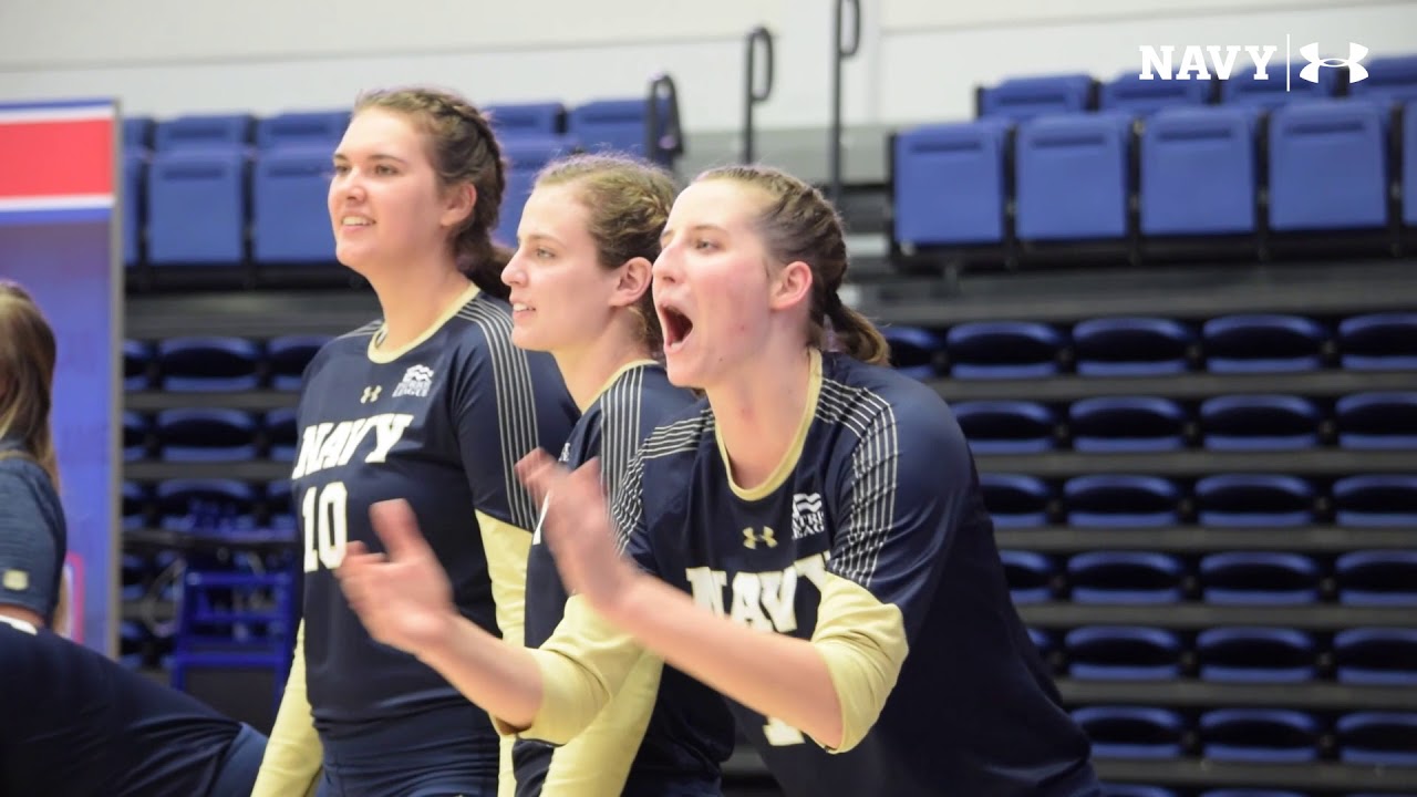 Navy Volleyball 2018 Patriot League Tournament Champions - YouTube